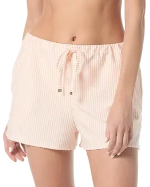 Kate Spade New York Swim Cover-up Shorts - Light Canteloupe