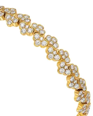 Roberto Coin 18k Yellow Cobra Diamond Bracelet