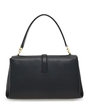 FERRAGAMO Front Flap Small Leather Handbag