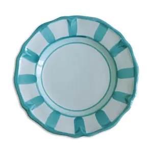 LA GABBIANELLA Rimini Salad/dessert Plate - Aqua