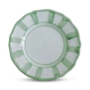 LA GABBIANELLA Rimini Salad/dessert Plate - Lime Green