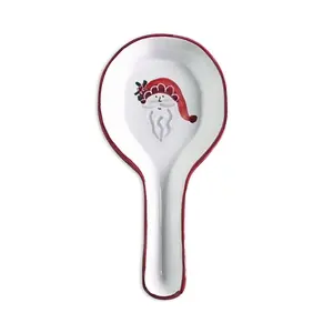 LA GABBIANELLA Santa Spoon Rest - No Color