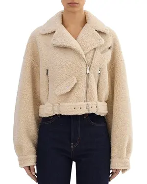 Cropped Sherpa Jackets
