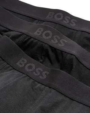 BOSS One Boxer Trunks, Pack Of 3 - Black