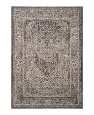 LOLOI Lyra Lyr-02 Area Rug 7'10x10 - Denim/pebble