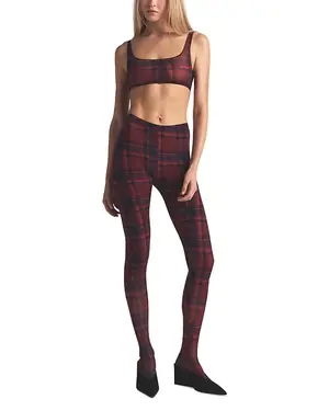 SKIMS Milky Sheer Tights - Merlot Navy