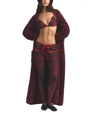 SKIMS Flannel Bralette