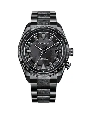Citizen Attesa Hakuto-r Watch 41mm - Black/black