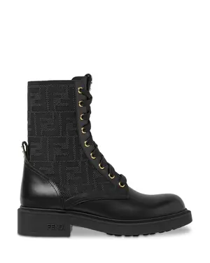 Fendi Filo Biker Boots