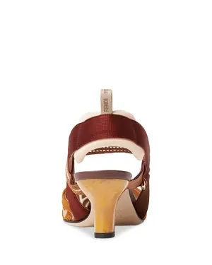 Fendi Colibri Ff Slingback Pumps