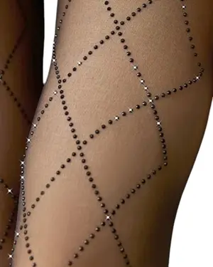 HIGH HEEL JUNGLE Richie Diamond Crystal Tights