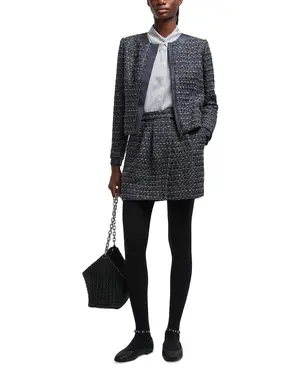 Emporio Armani Chevron Print Shirt