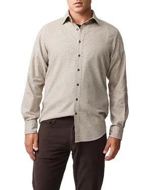 Rodd & Gunn Roys Hill Sports Fit Button Down Shirt - Tussock