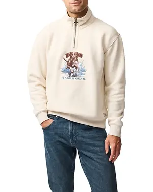 Rodd & Gunn Gunner's Track Quarter Zip Sweatshirt
