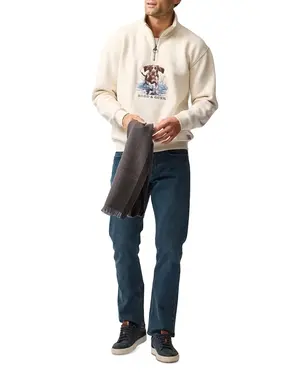 Rodd & Gunn Gunner's Track Quarter Zip Sweatshirt
