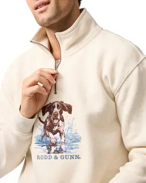 Rodd & Gunn Gunner's Track Quarter Zip Sweatshirt
