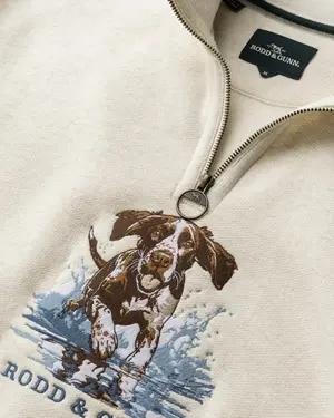 Rodd & Gunn Gunner's Track Quarter Zip Sweatshirt