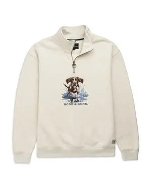 Rodd & Gunn Gunner's Track Quarter Zip Sweatshirt