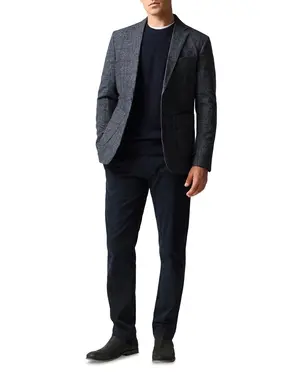 Rodd & Gunn Stewart Island Wool & Cashmere Crewneck Sweater - Midnight