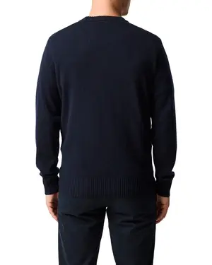 Rodd & Gunn Stewart Island Wool & Cashmere Crewneck Sweater - Midnight