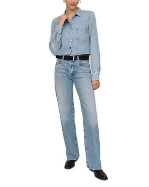 Bella Dahl Cropped Shirt