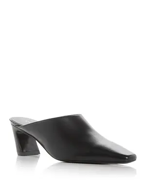 STUART WEITZMAN Stassi Mule Pumps - Black
