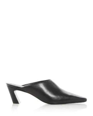 STUART WEITZMAN Stassi Mule Pumps - Black