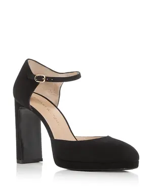 STUART WEITZMAN Babette Platform Pumps - Black