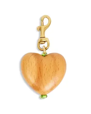 Clare V. Grande Heart Key Charm