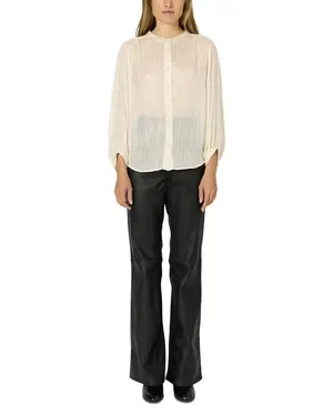 Gerard Darel Semi Sheer Blouse