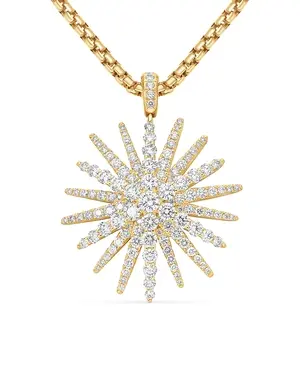 David Yurman Starburst Pendant - Gold