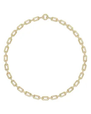 David Yurman Pave Chain Necklace