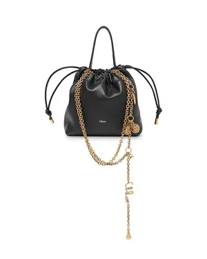 Chloé Icons Mini Leather Bag - Black