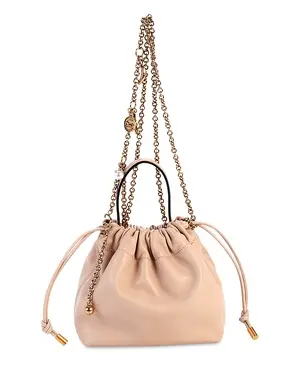 Chloé Icons Mini Leather Bag - Cement Pink