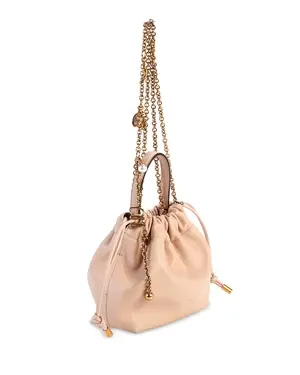 Chloé Icons Mini Leather Bag - Cement Pink