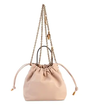 Chloé Icons Mini Leather Bag - Cement Pink