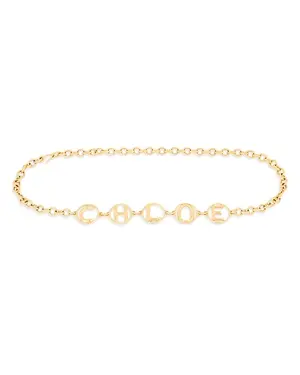 Chloé Signature Chain Belt - Vintage Gold