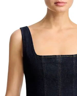 Paige Perla Denim Minidress