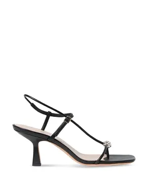 LOEFFLER RANDALL Triana Strappy Sandals - Black