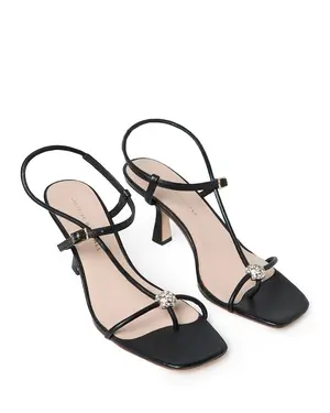 LOEFFLER RANDALL Triana Strappy Sandals - Black