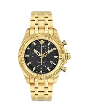 Versace Fornax Chronograph, 43mm - Gold
