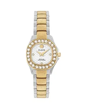 Philipp Plein Plein $pectre Lady Mini Crystal Watch, 23mm - White/two Tone