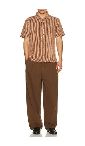 BOUND Castro Woven Shirt In . Also