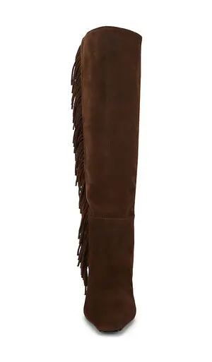 Raye Suede Fringe Stiletto Boots