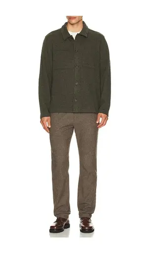 Marine Layer Saturday Houndstooth Chino Pants In . Also - Brown