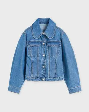 BY MALENE BIRGER Jacket Villies - Mid Blue