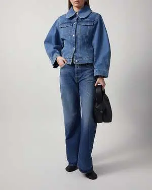 BY MALENE BIRGER Villies Organic Cotton Denim Jacket
