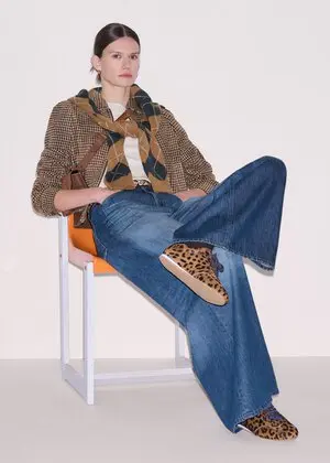 ME+EM Runner Sneakers - Leopard Print