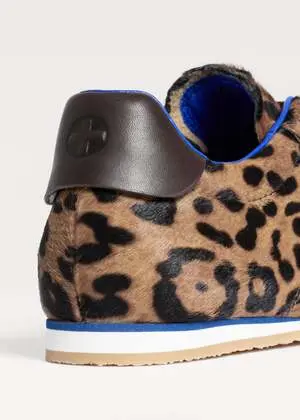 ME+EM Runner Sneakers - Leopard Print