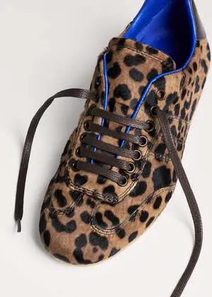 ME+EM Runner Sneakers - Leopard Print
